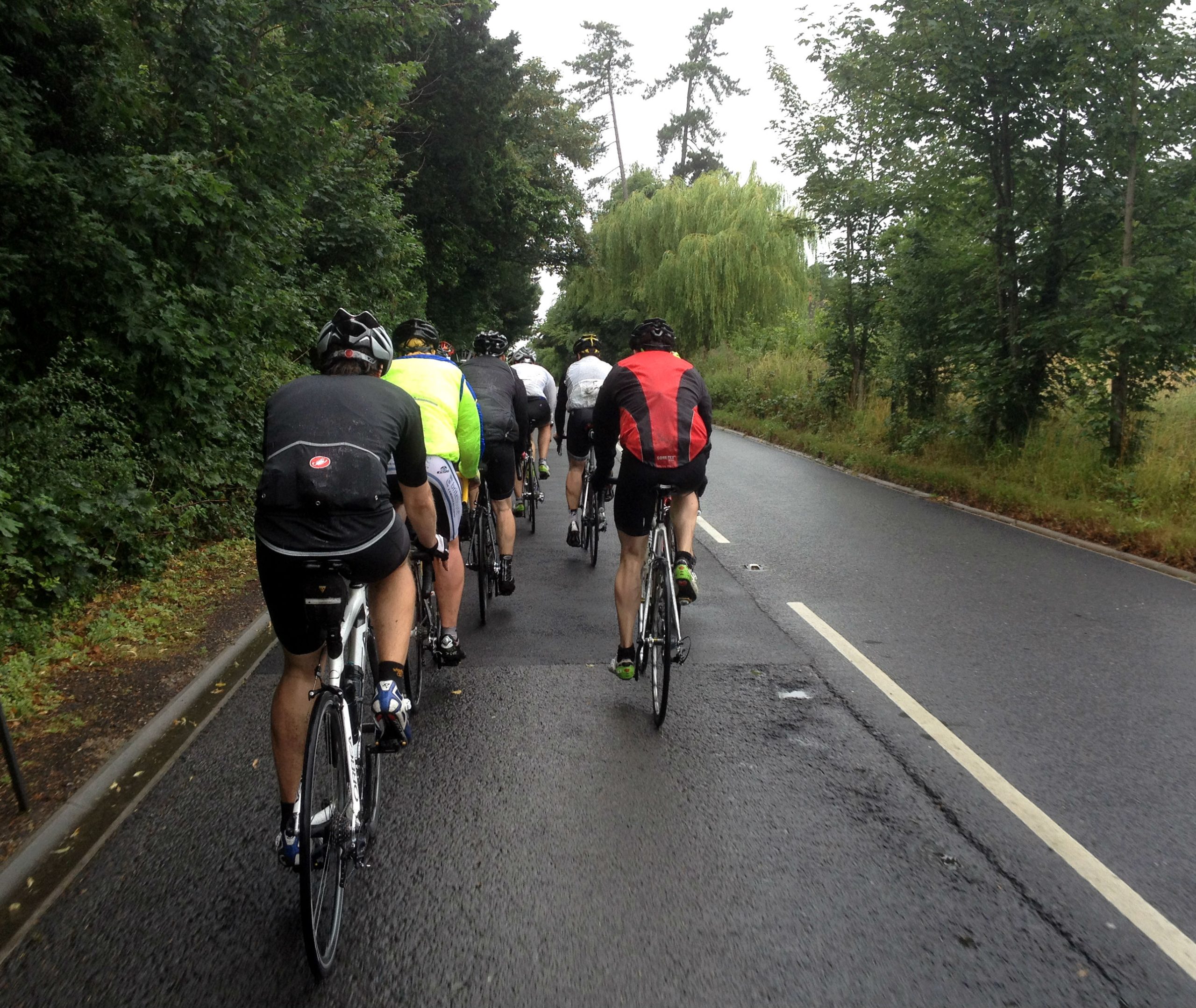 RideLondon-Surrey 100 sportive route recce with Team...