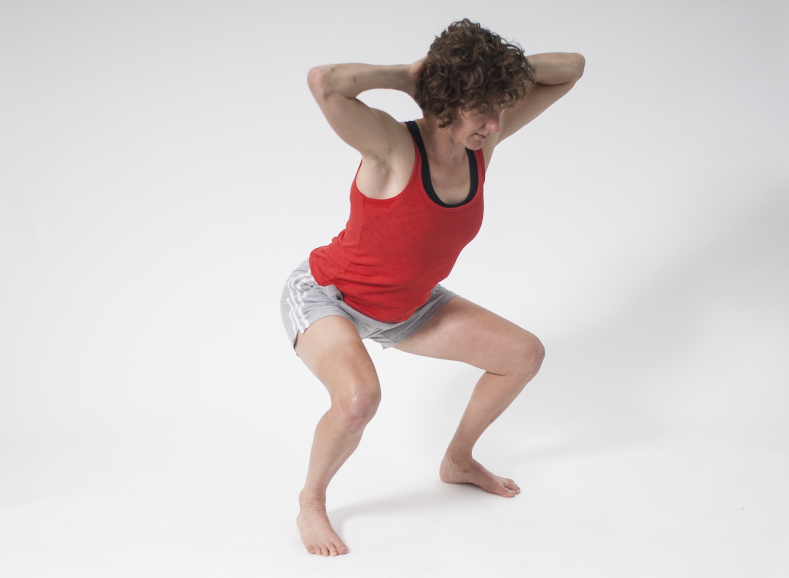5. Stick squat (back squat) | Introduction to streng...